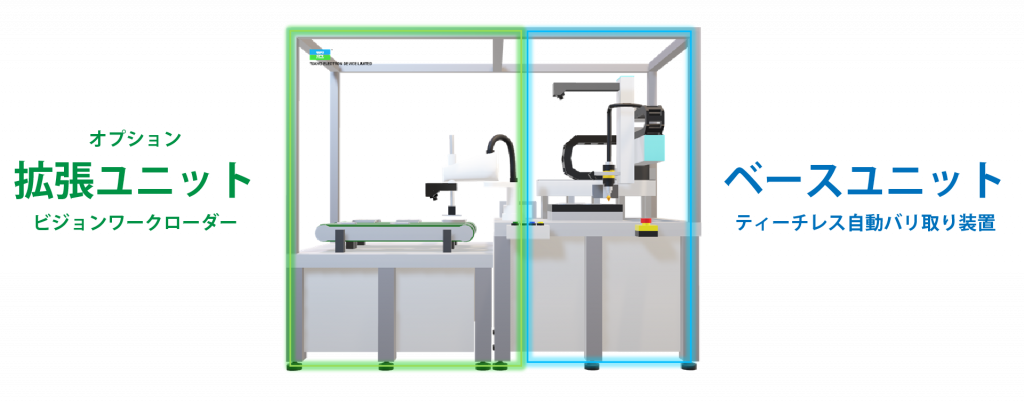 自動面取り装置(ティーチングレス)｜inrevium