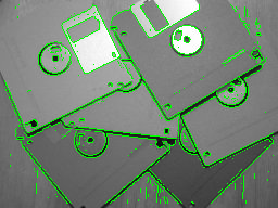 FIEライブラリ: ハフ直線検出